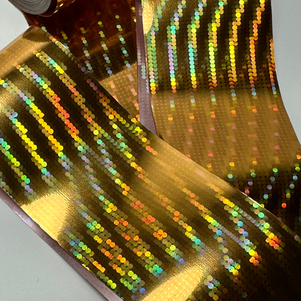Gold Hologram Transfer Foil – Nail Stamping Queen UK
