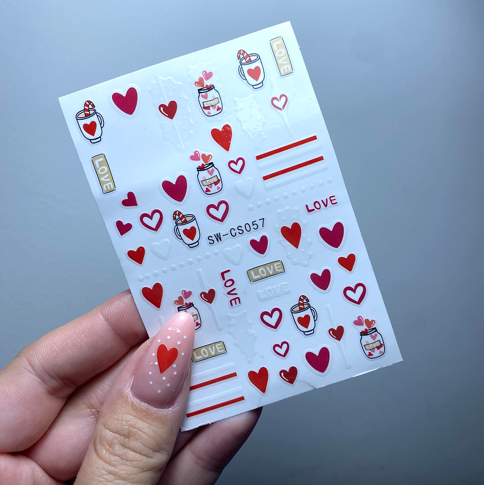Love Stickers – Nail Stamping Queen UK